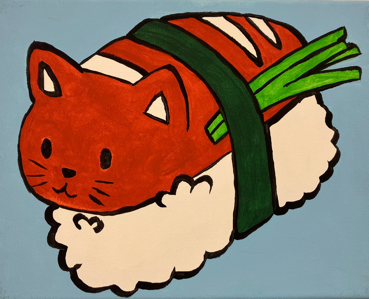 Musubi Cat DIY Painting Kit – Craft Theory