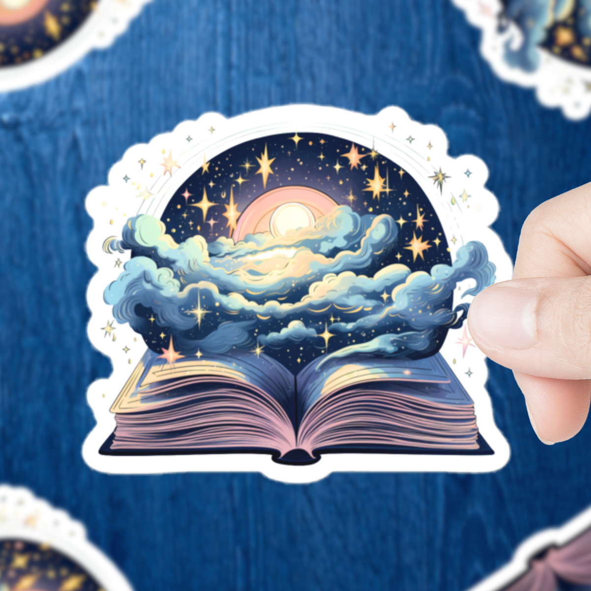 Magic Celestial Book Sticker – Craft Theory