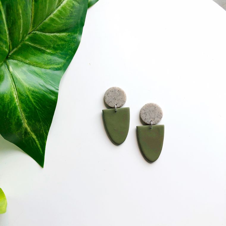 Clarissa Clay Earring, Black – Craft Theory